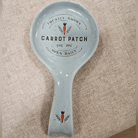 Kitchen | Carrot Patch Spoon Rest | Poshmark